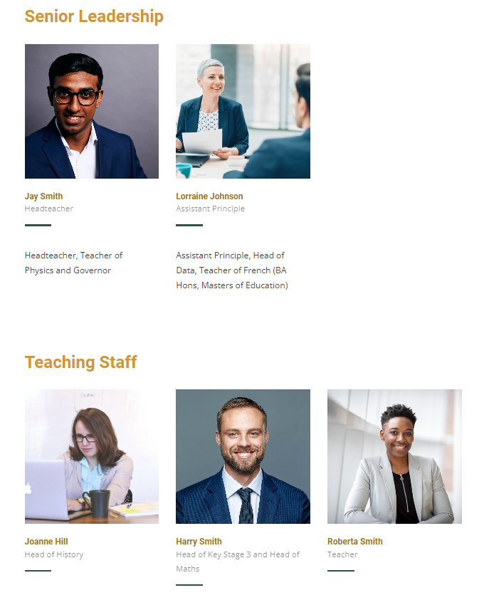 Creating a Custom Staff Page – Juniper Websites Help Centre
