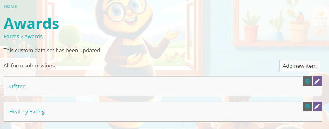 Adding Awards & Logos – Juniper Websites Help Centre