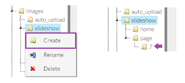 Edit Slideshow Images in File Manager – Juniper Websites Help Centre